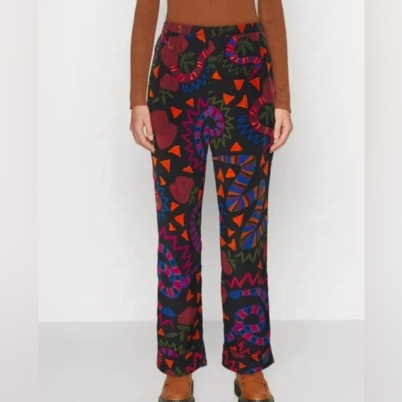 FARM Rio | Pants & Jumpsuits | Nwt Farm Rio Snake Fruit Pajama Pants ...